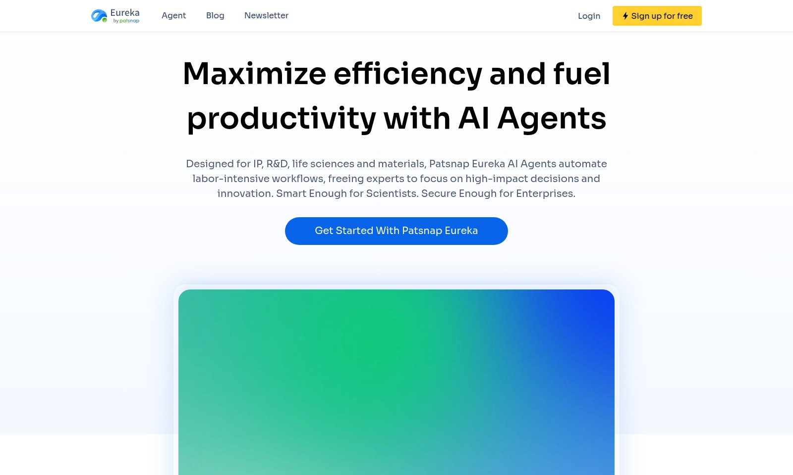 Maximiza la eficiencia de I+D con Patsnap Eureka. | Oeb.ai