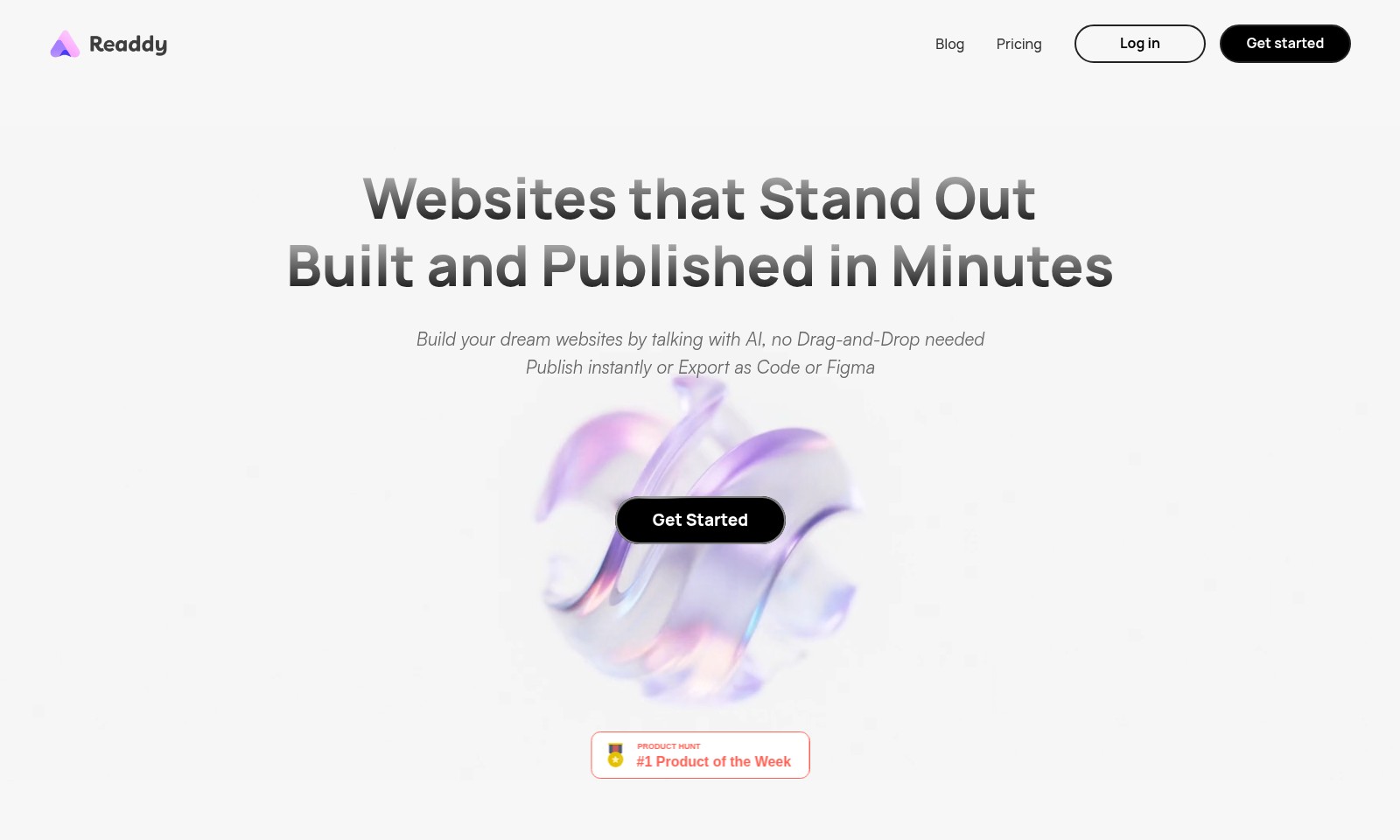 Create Stunning Websites with Readdy AI | Oeb.ai