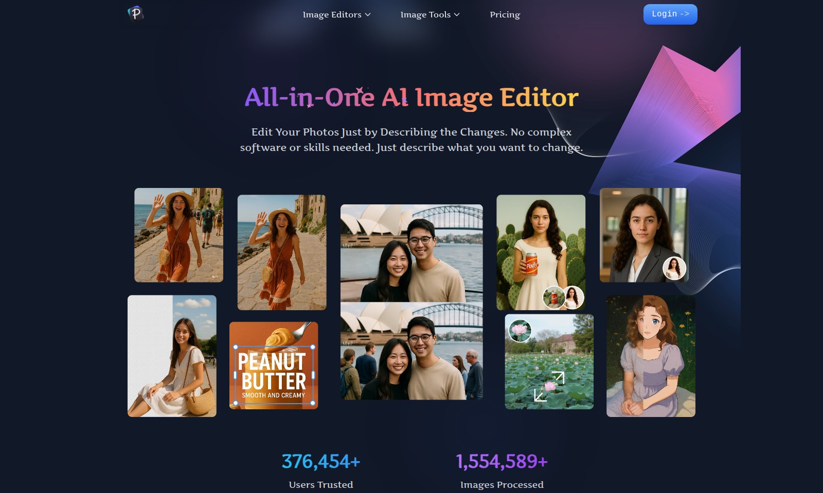 Pixfy AI: Simplified Image Editing | Oeb.ai