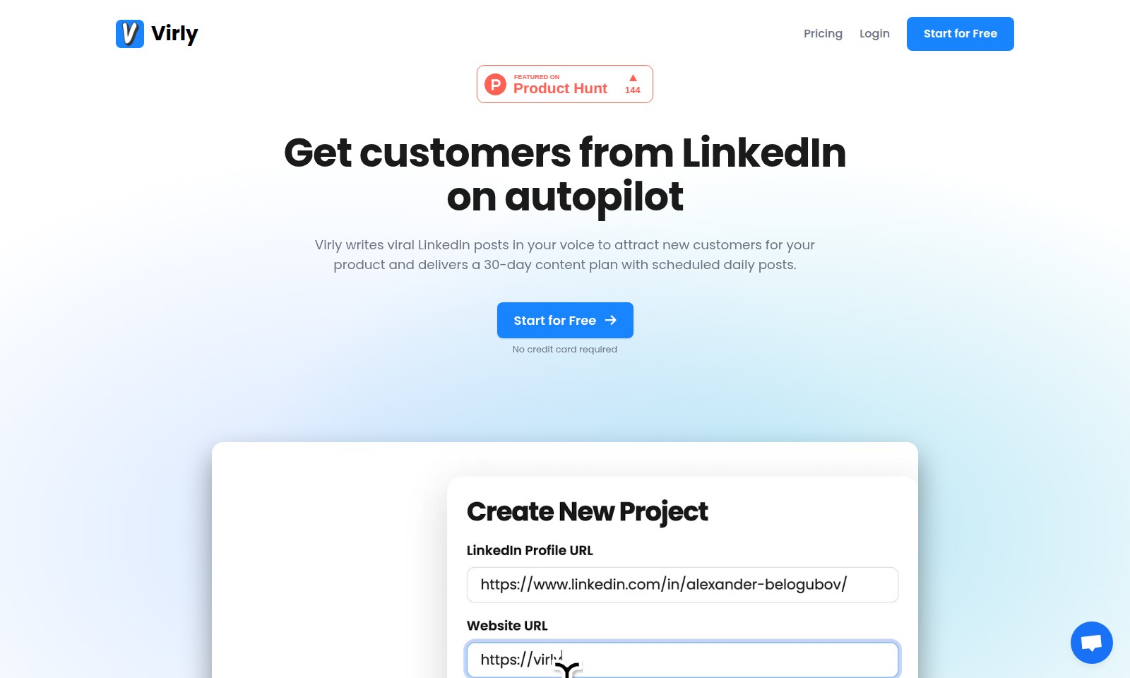 Virly: Automate Your LinkedIn Growth | Oeb.ai