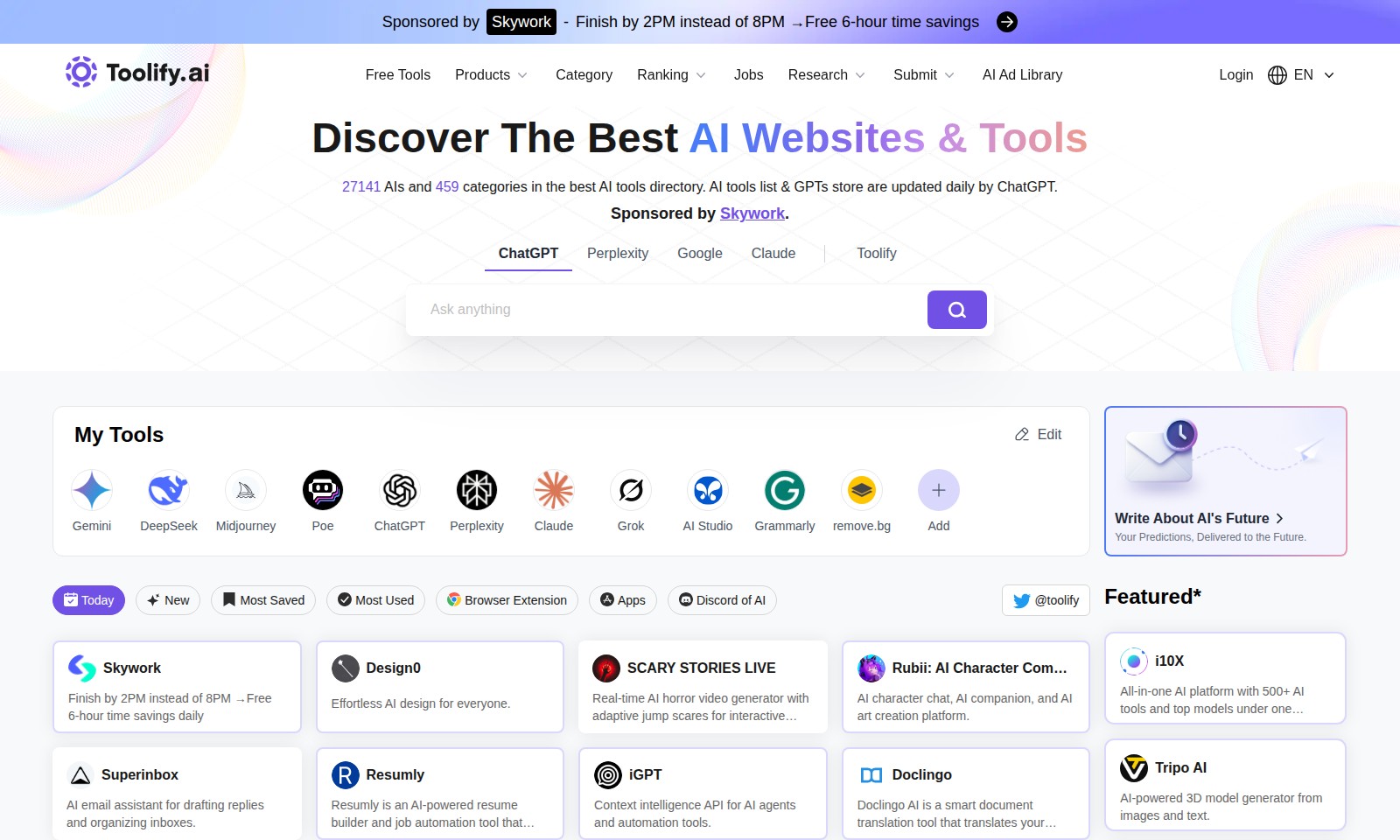 Best AI Tools Directory | Oeb.ai